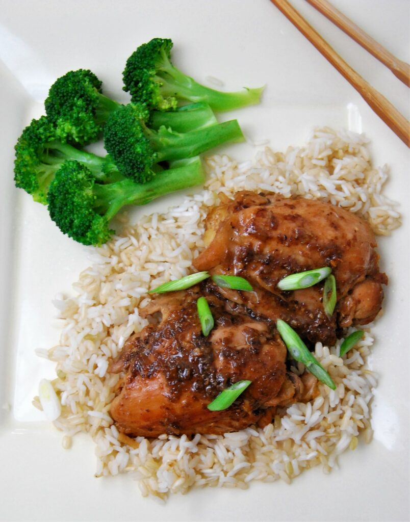 Raisin-Ginger Soy Sauce Chicken - Rosemary Mark