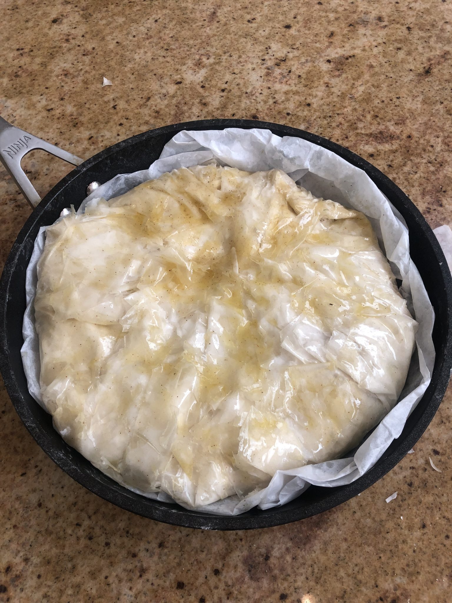 Filo Crust Quiche - Rosemary Mark