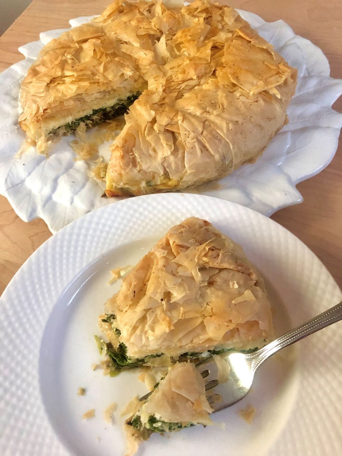 Filo Crust Quiche - Rosemary Mark