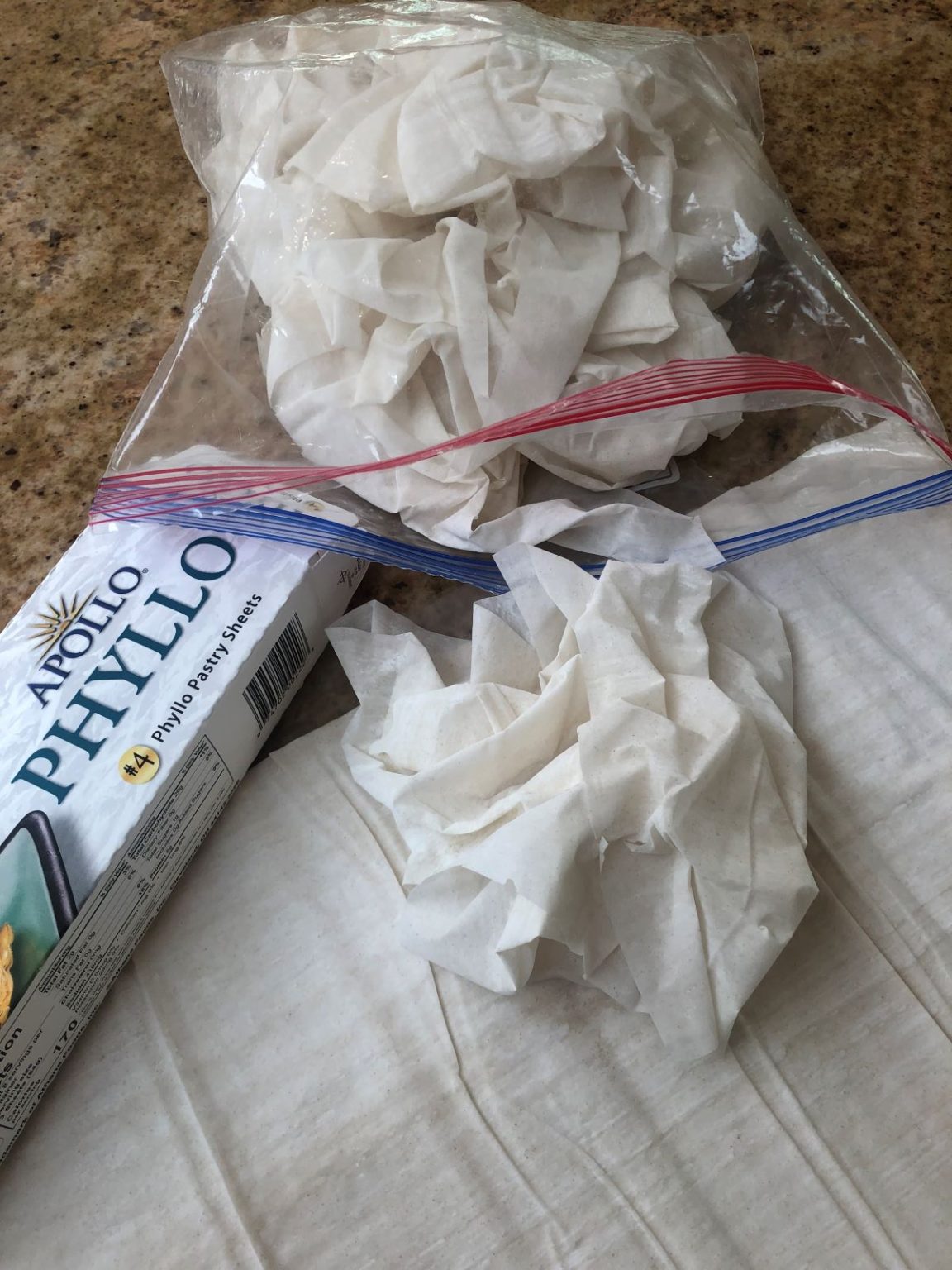 Filo Crust Quiche - Rosemary Mark